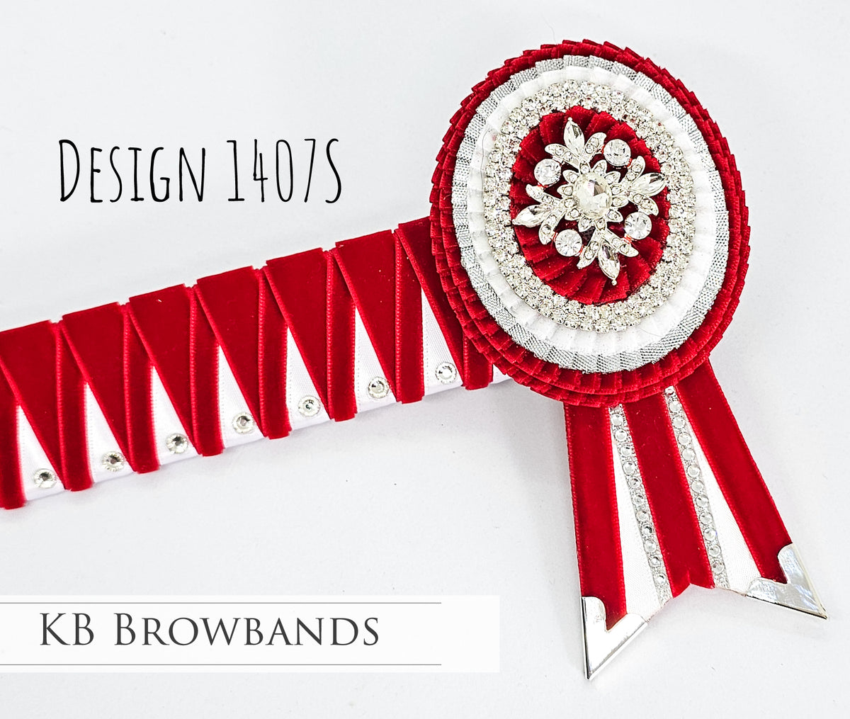 KB Browbands Design 1407S