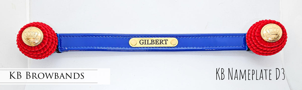 KB Nameplate D3 – KB Browbands