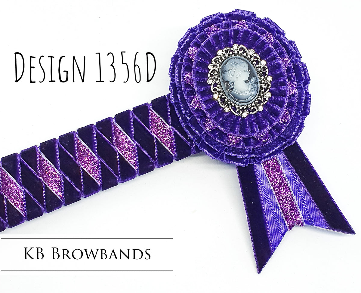 KB Browbands Design 1356D