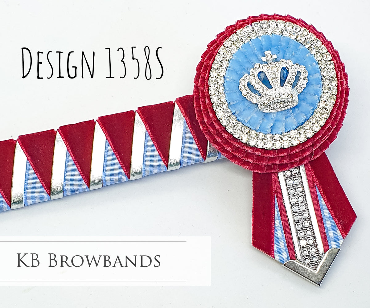 KB Browbands Design 1358S