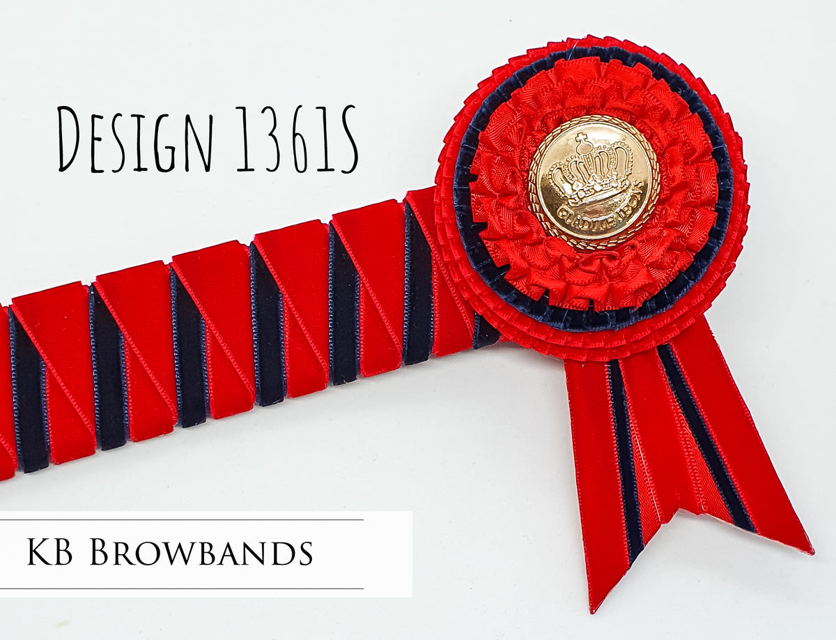 KB Browbands Design 1361S