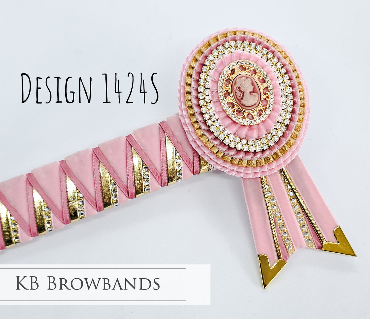 KB Browbands Design 1424S