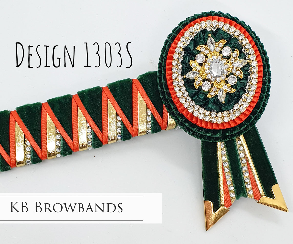 KB Browbands Design 1303S