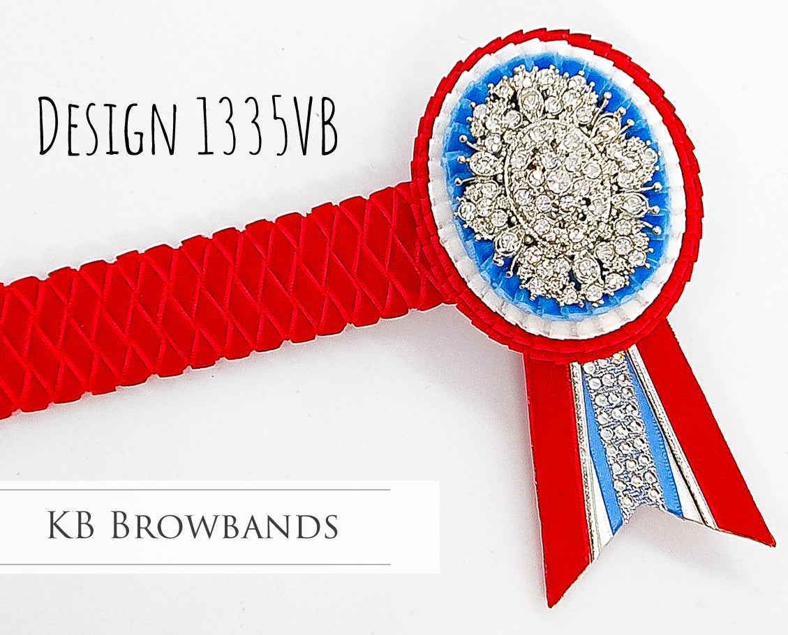 KB Browbands Design 1335VB