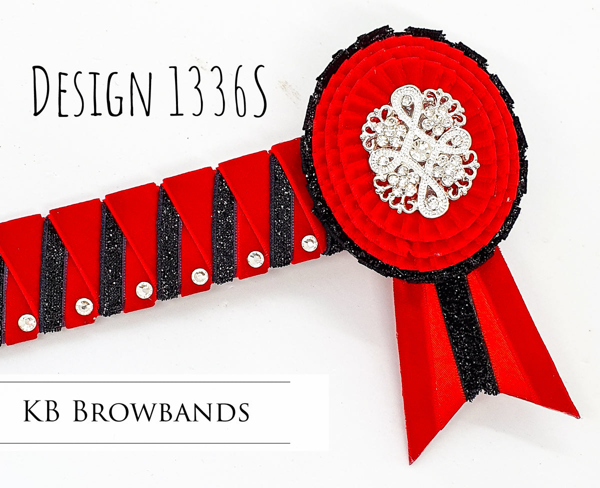 KB Browbands Design 1336S
