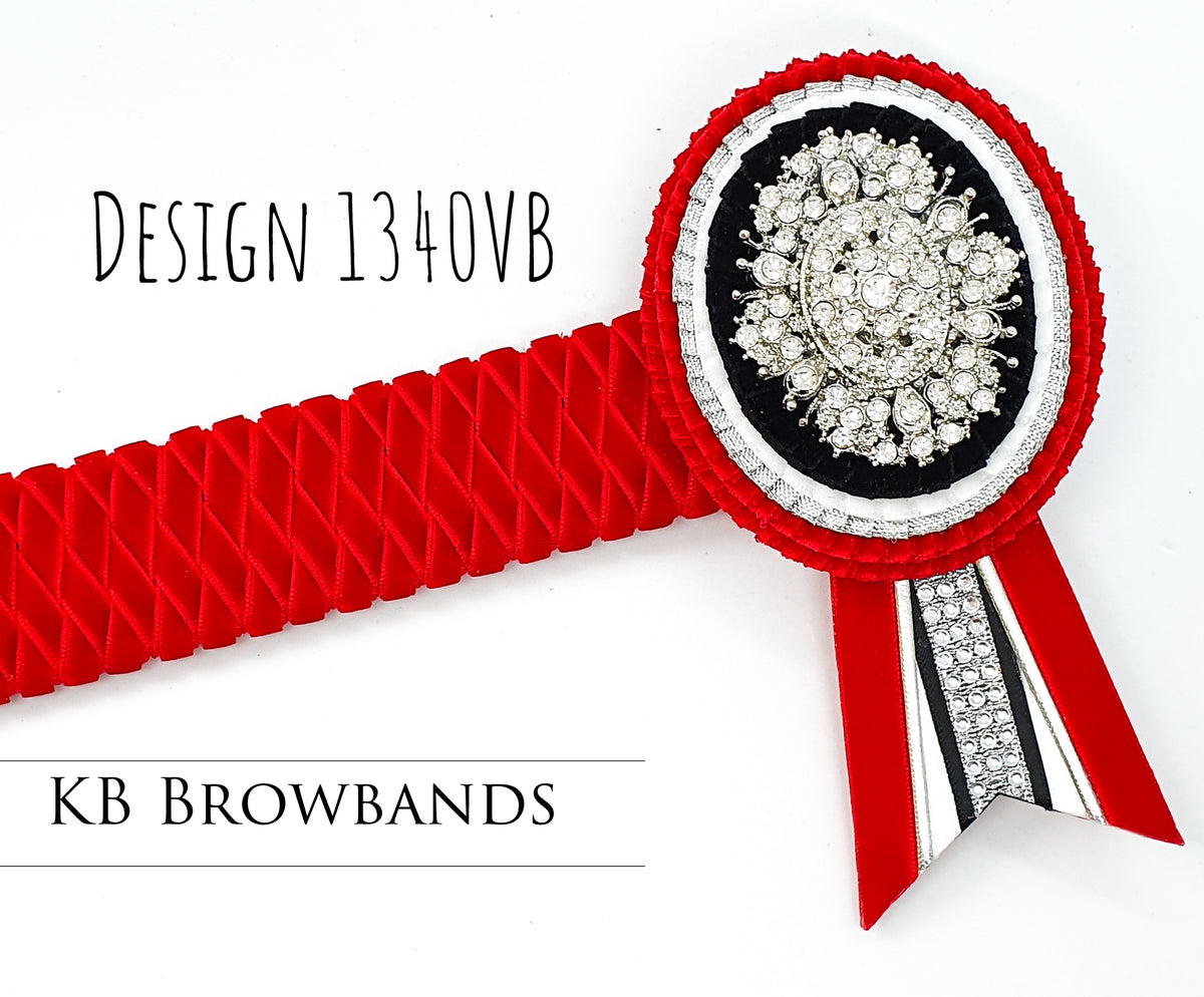 KB Browbands Design 1340VB